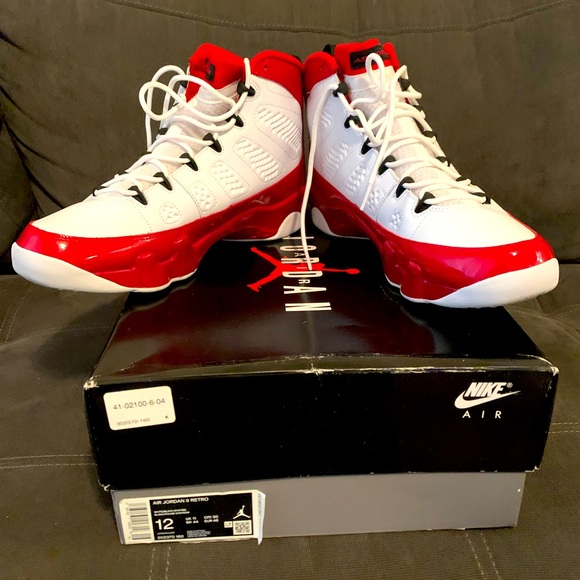 Jordan | Shoes | Jordan 9 Retro White Gym Red | Poshmark
